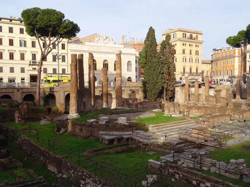 A chamada Area Sacra, no coração de Roma, vai virar um museu a céu ...