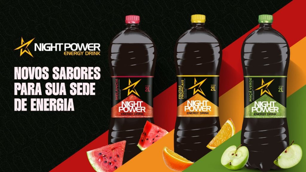 Night Power Energy Drink, energético da Minalba Brasil, anuncia ...
